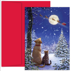 And To All A Goodnight Christmas Card – Blue Bird Cards