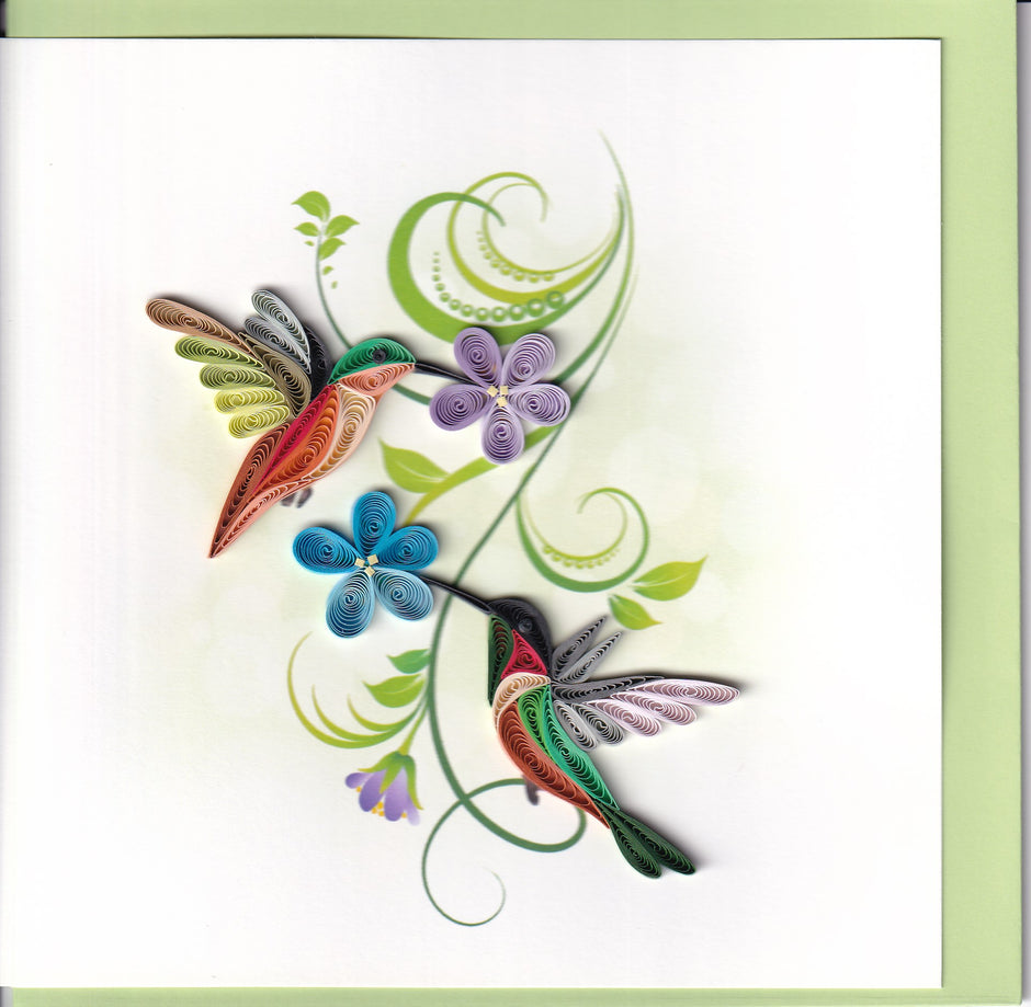 Quilling Cards – Blue Bird Cards